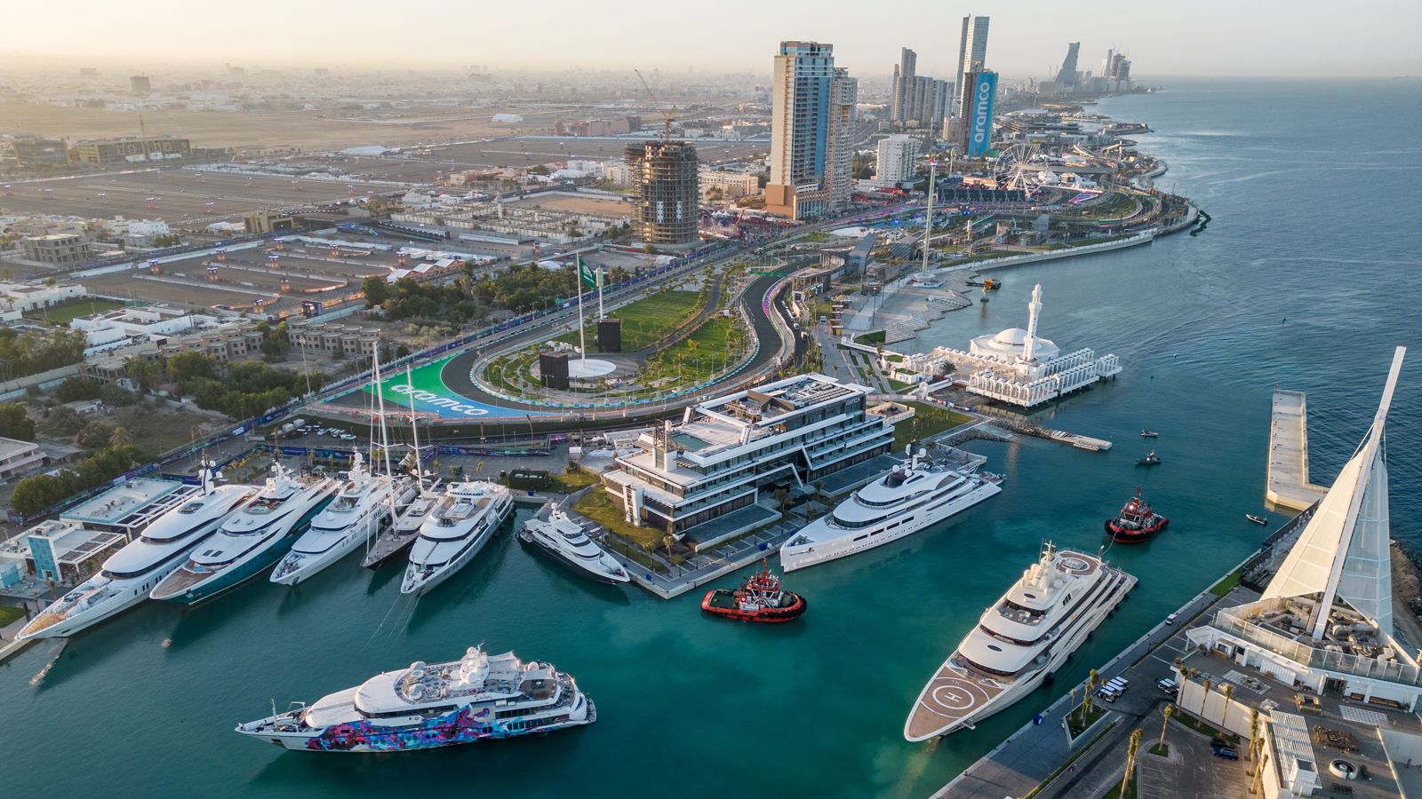 Formula 1 boosts superyacht activity in Jeddah